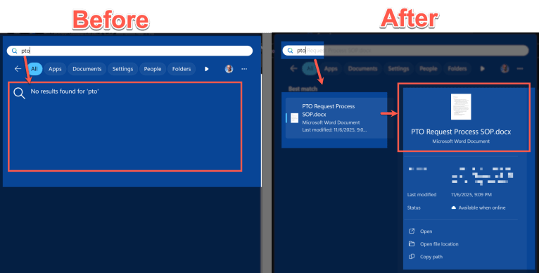 Can’t find files on your PC? M365 can help with a single click! – Level ...